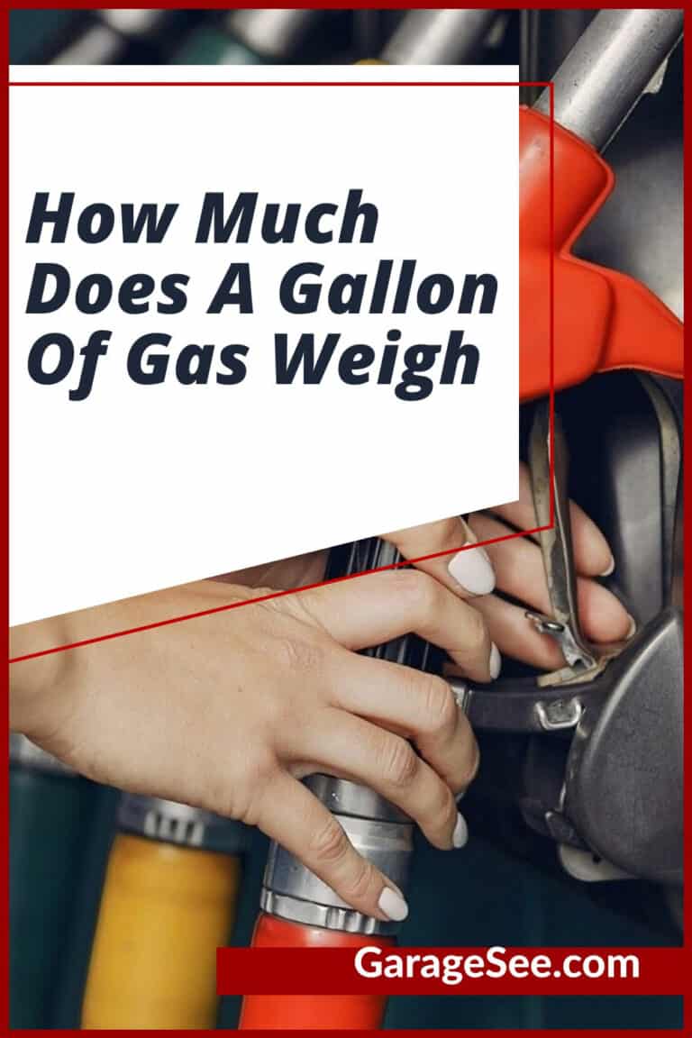 What Does A Gallon Of Gasoline Weigh