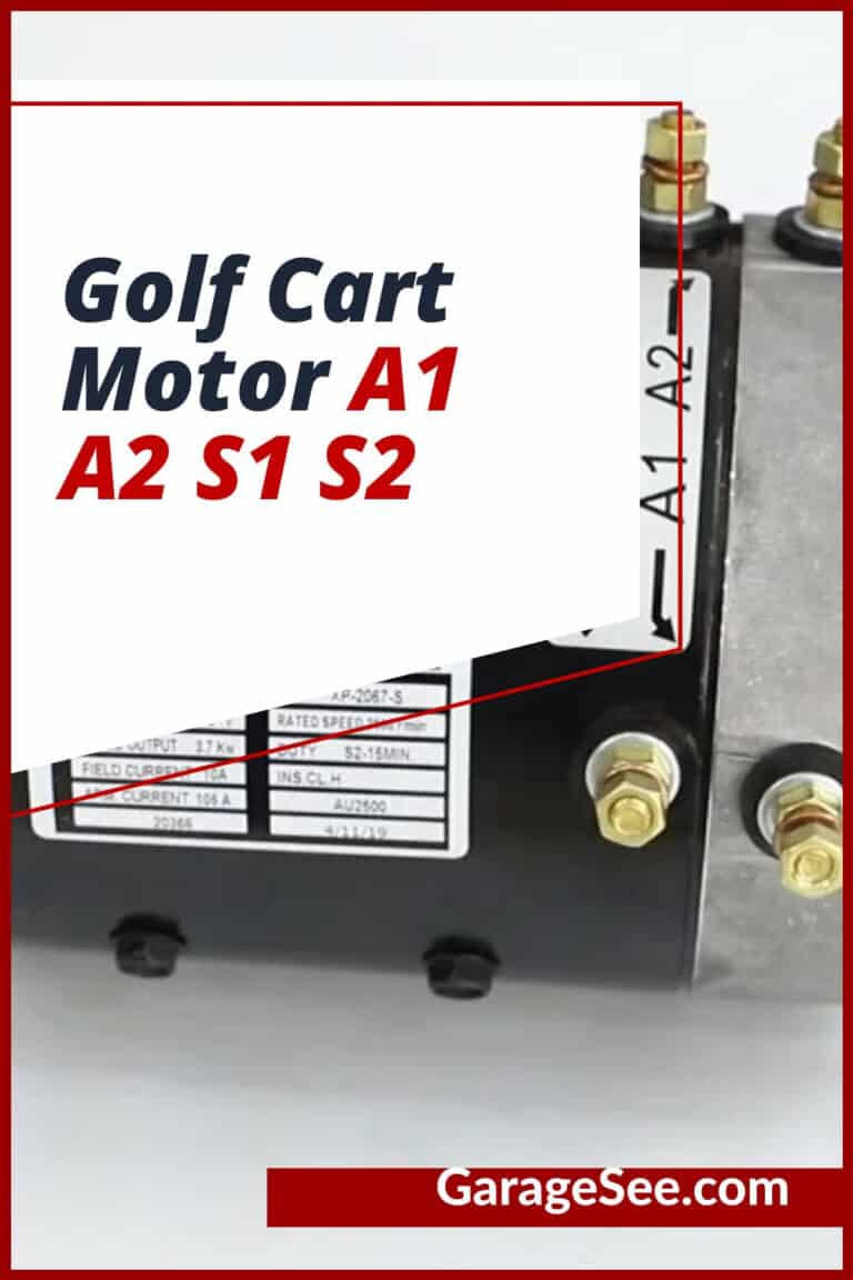Golf Cart Motor A1 A2 S1 S2