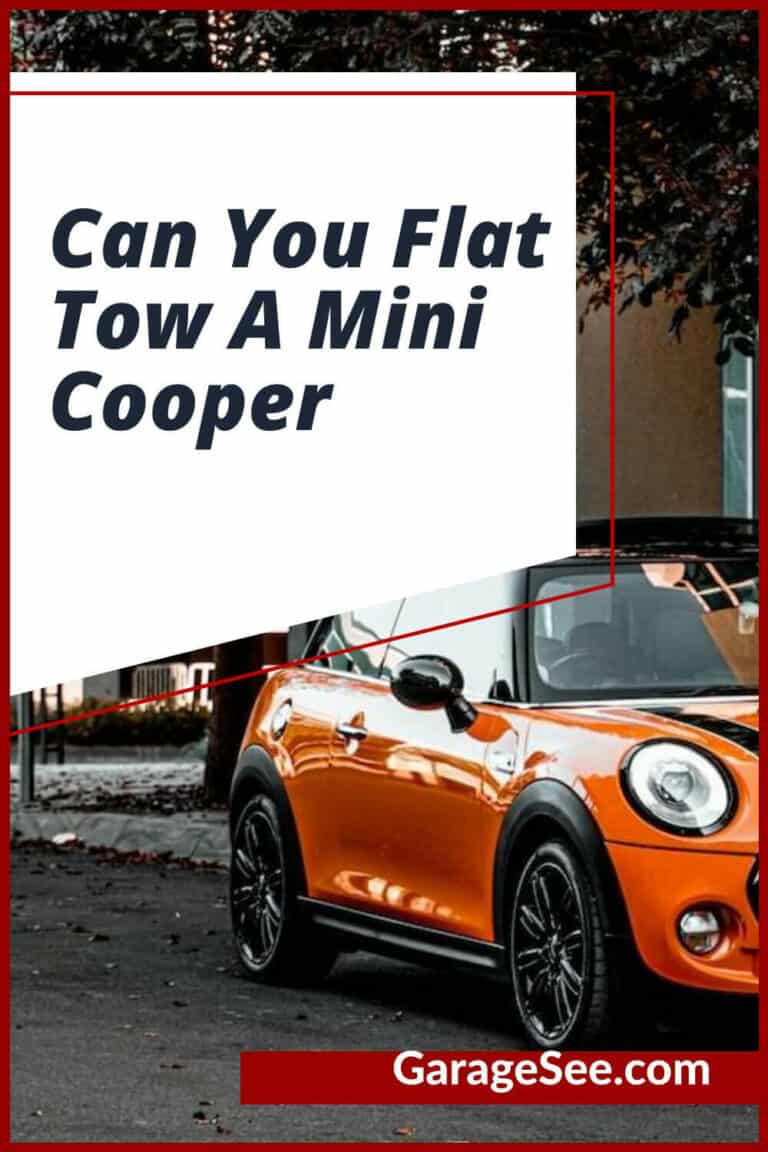 Can You Flat Tow A Mini Cooper