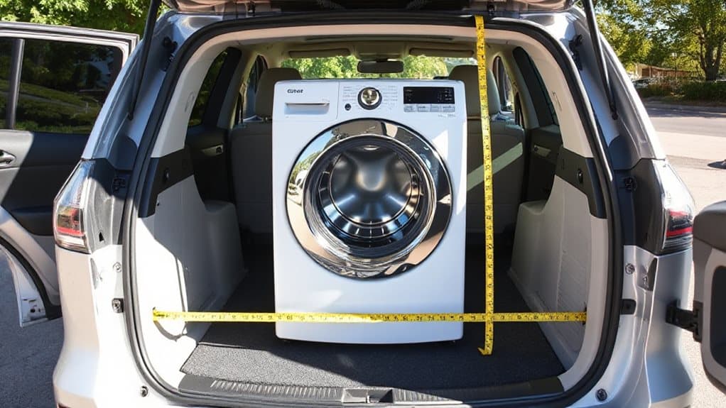 Will a Dryer Fit in Your SUV? Measure Before You Load